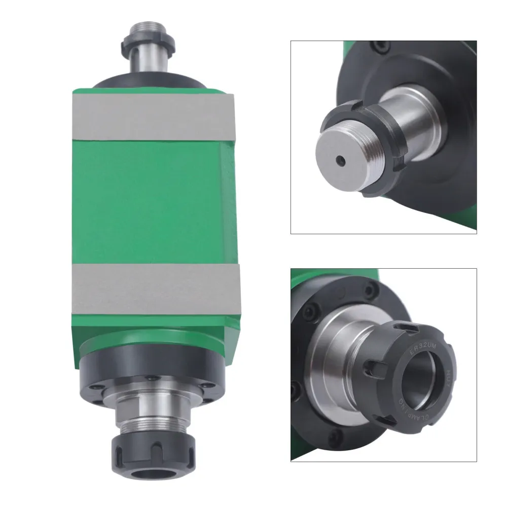 Power Milling Head Taper Chuck Power Head 3K rpm Lathe Tool Spindle ...