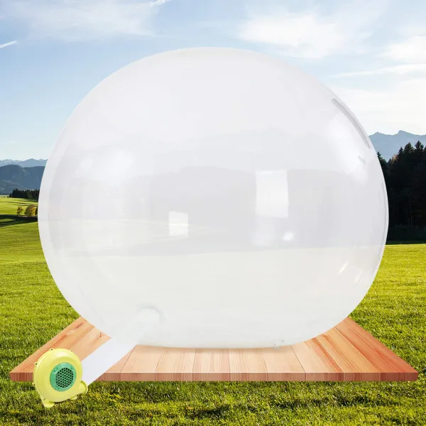 Transparent Inflatable Bubble Tent with Air Blower - Photo Booth Tent ...