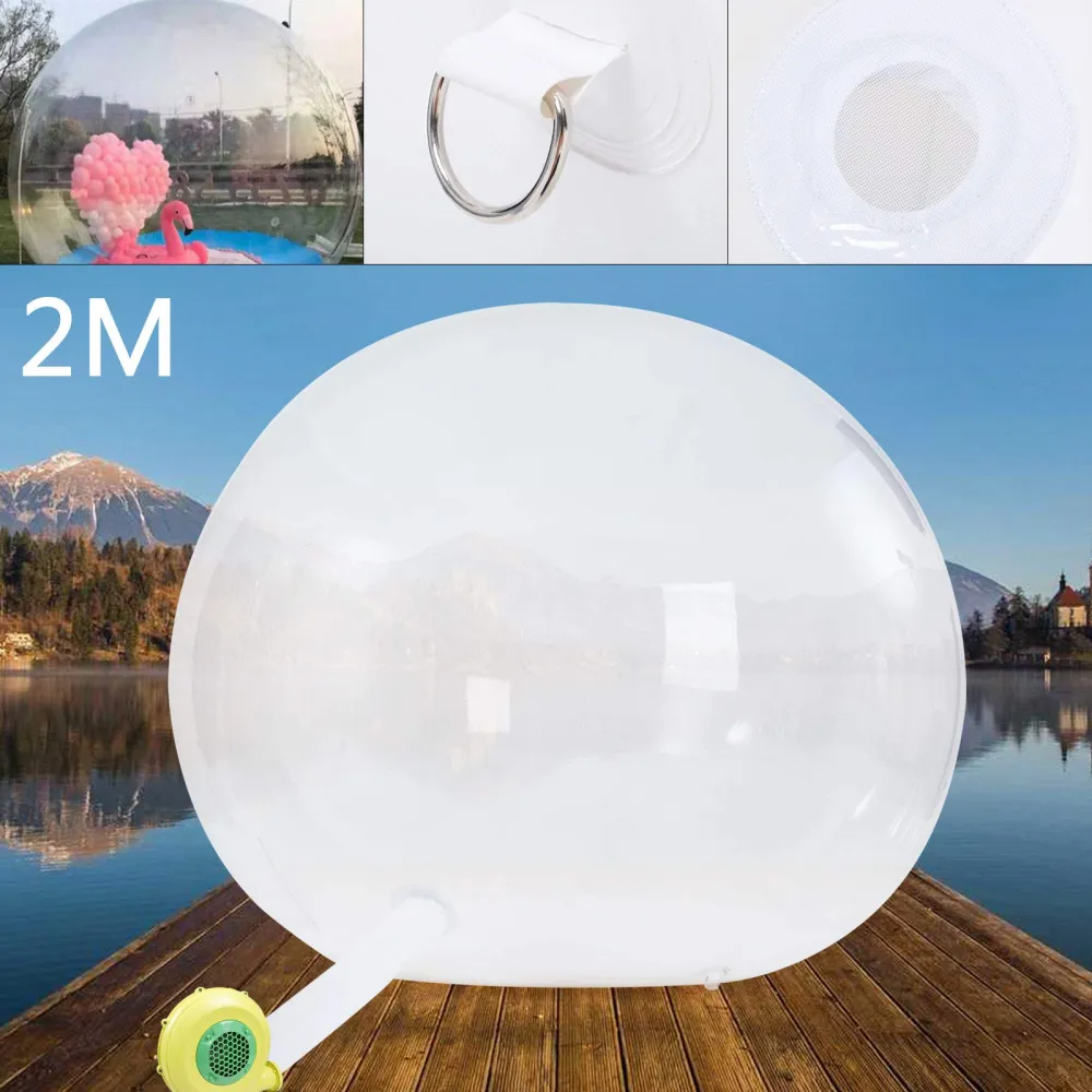 Transparent Inflatable Bubble Tent with Air Blower - Photo Booth Tent ...