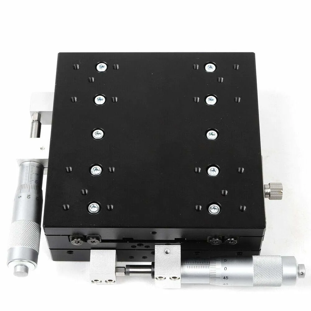 CNCEST Manual XY Linear Stage-Manual XY Sliding Table Micrometer
