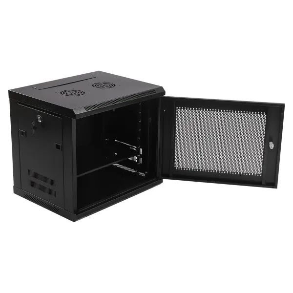 9U Wall Mount Server Cabinet Network Rack Enclosure Locking Door