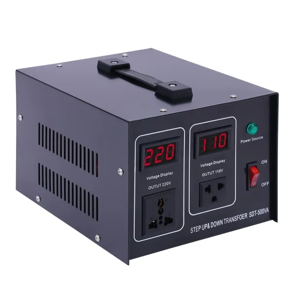 Step UP/Down Transformer 220v to 110v, 500W Voltage