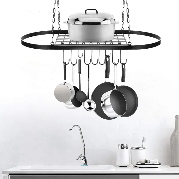 hanging pots and pans holder