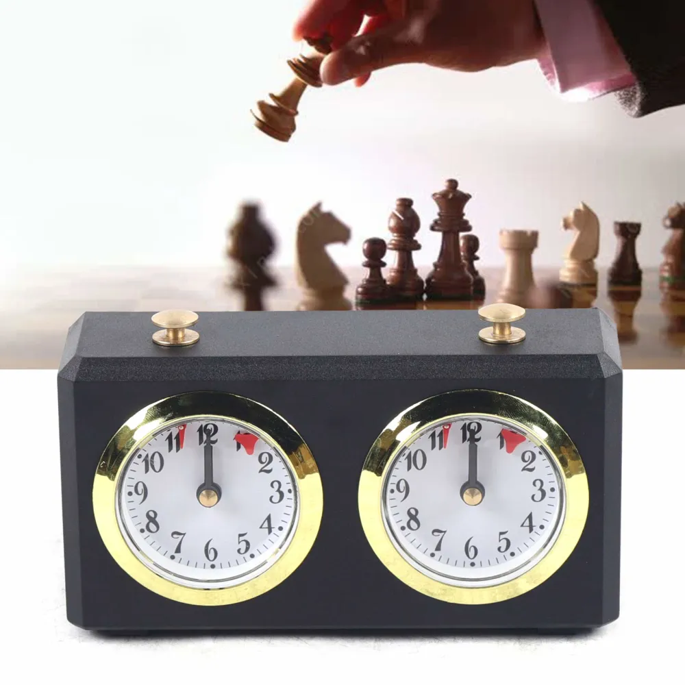 Metal Analog Chess Clock 1-GO Count Up Down Alarm Timer | CNCEST