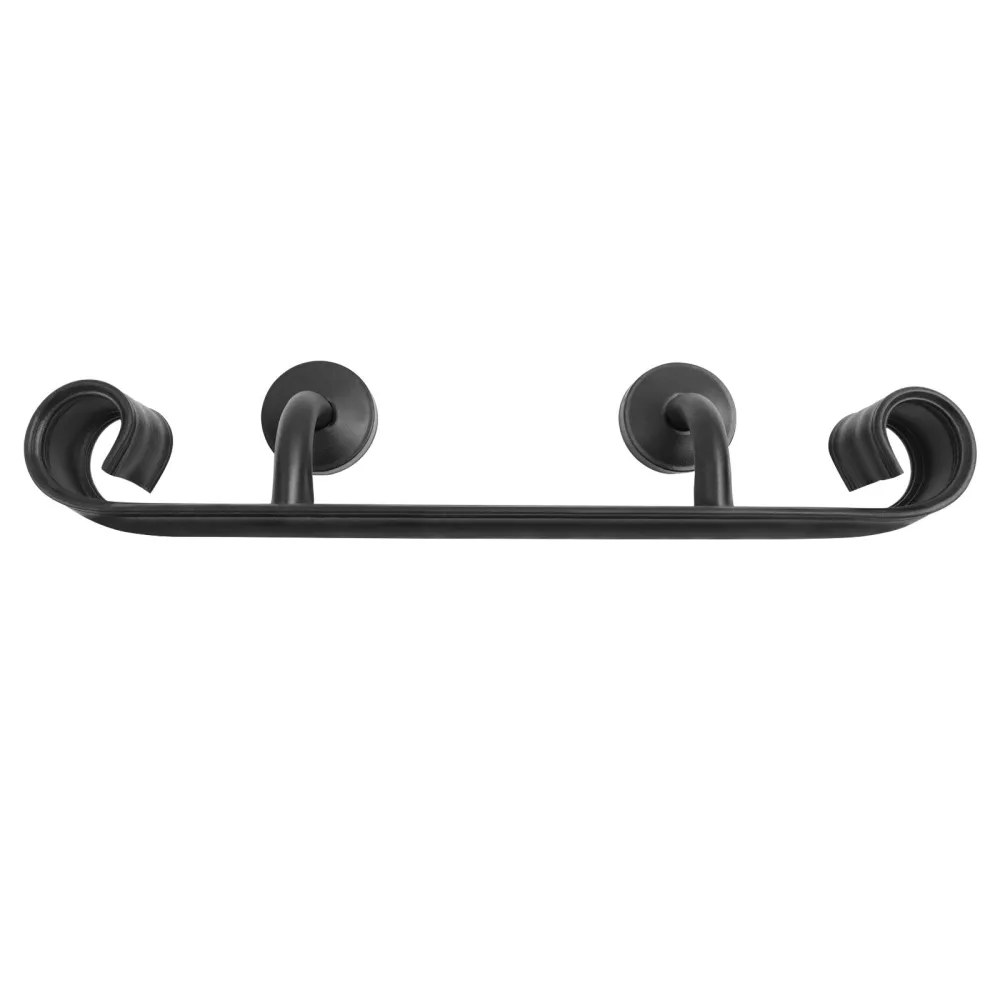 2ft Handrail Matte Black Railing Wall Mounted Stair Rail
