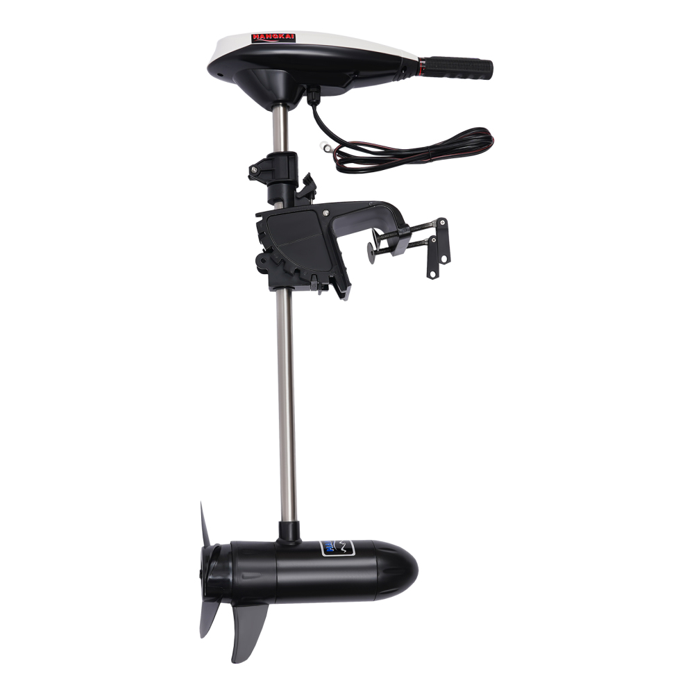 CNCEST Electric Trolling Motor 12V 45LBS Outboard Boat Motor Propeller