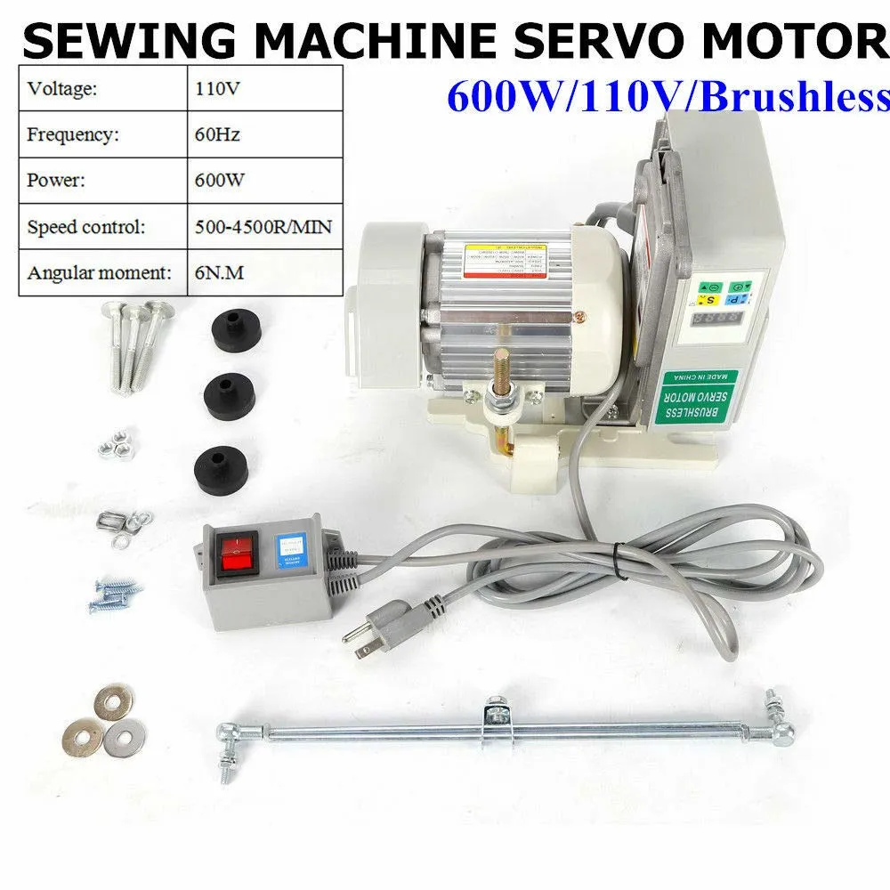 Brushless Sewing Machine Servo Motor Energy Saving Motor for SM-801 ...