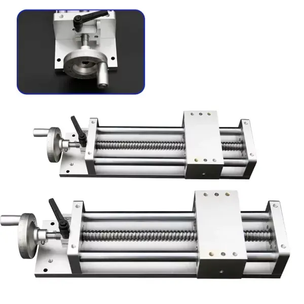 Ballscrew XYZ CNC Sliding Table Linear with Handwheel and Lock