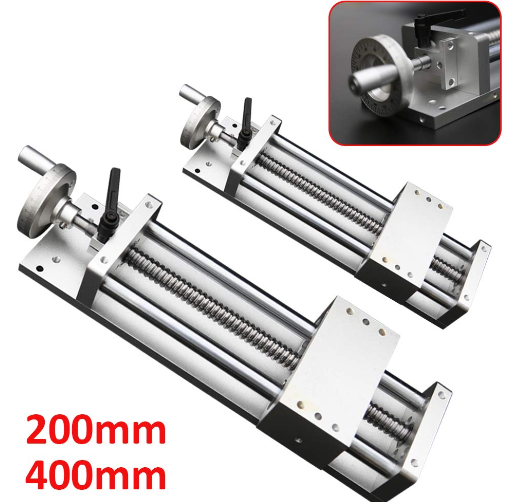 Ballscrew XYZ CNC Sliding Table Linear with Handwheel and Lock