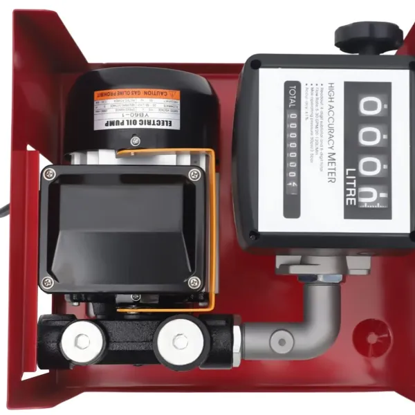 110V AC Gasoline Fuel Pump Kit, Self-priming Fuel Transfer Pump