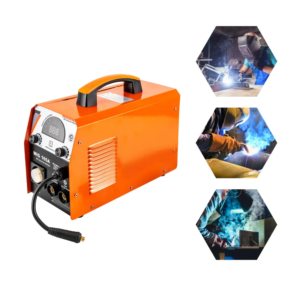 Digital MIG Welder Dual Voltage Gas Gasless MIG Welding Machine